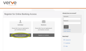 How do I register for online banking? - Verve, a Credit Union